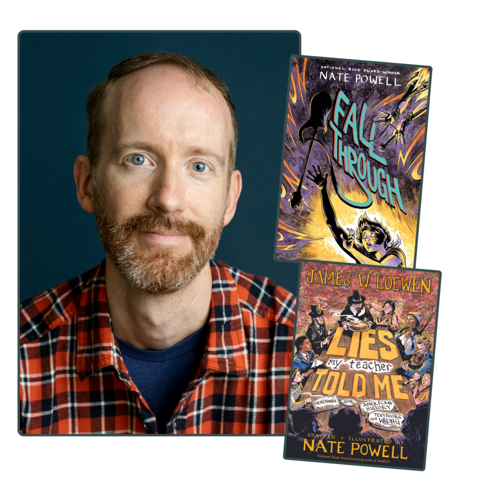 2024 6BBF Nate Powell - Six Bridges Book Festival