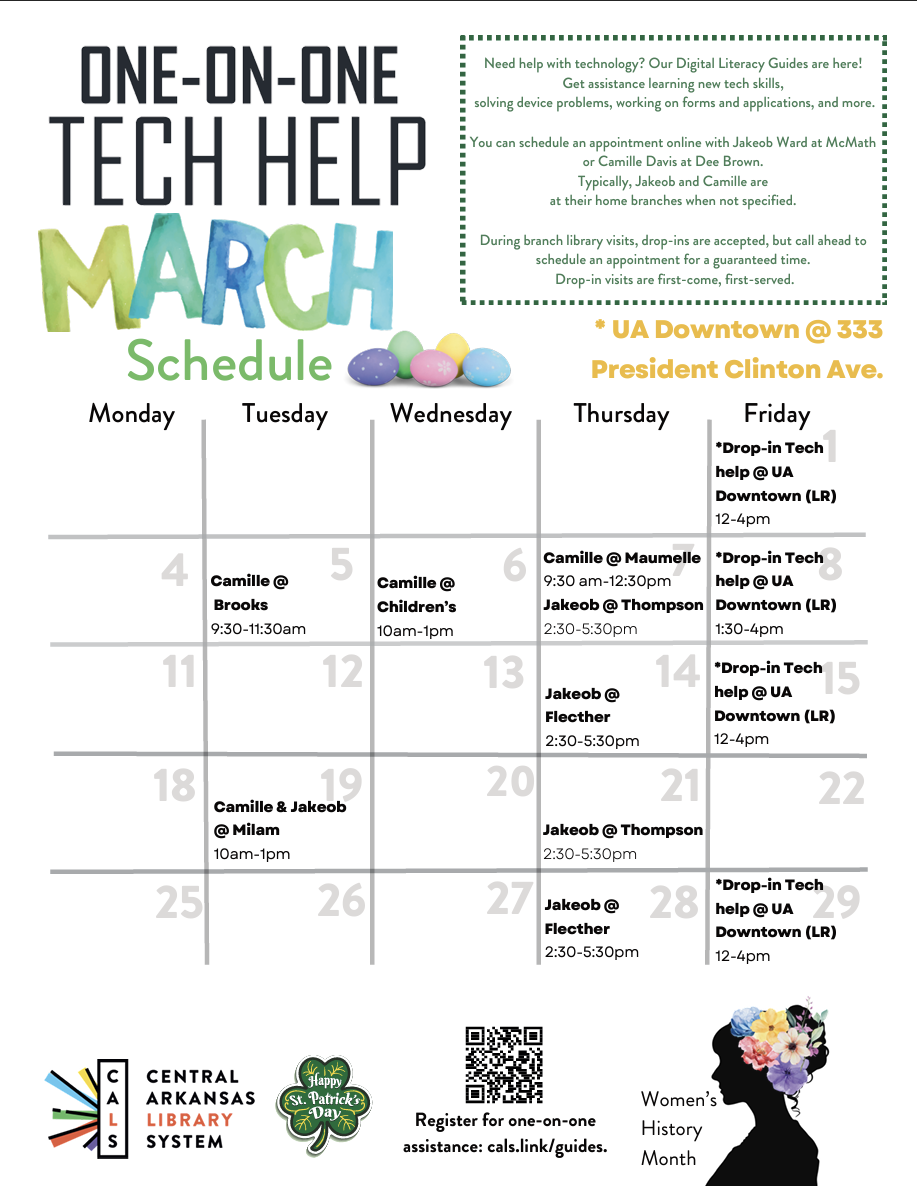Digital Literacy – Central Arkansas Library System